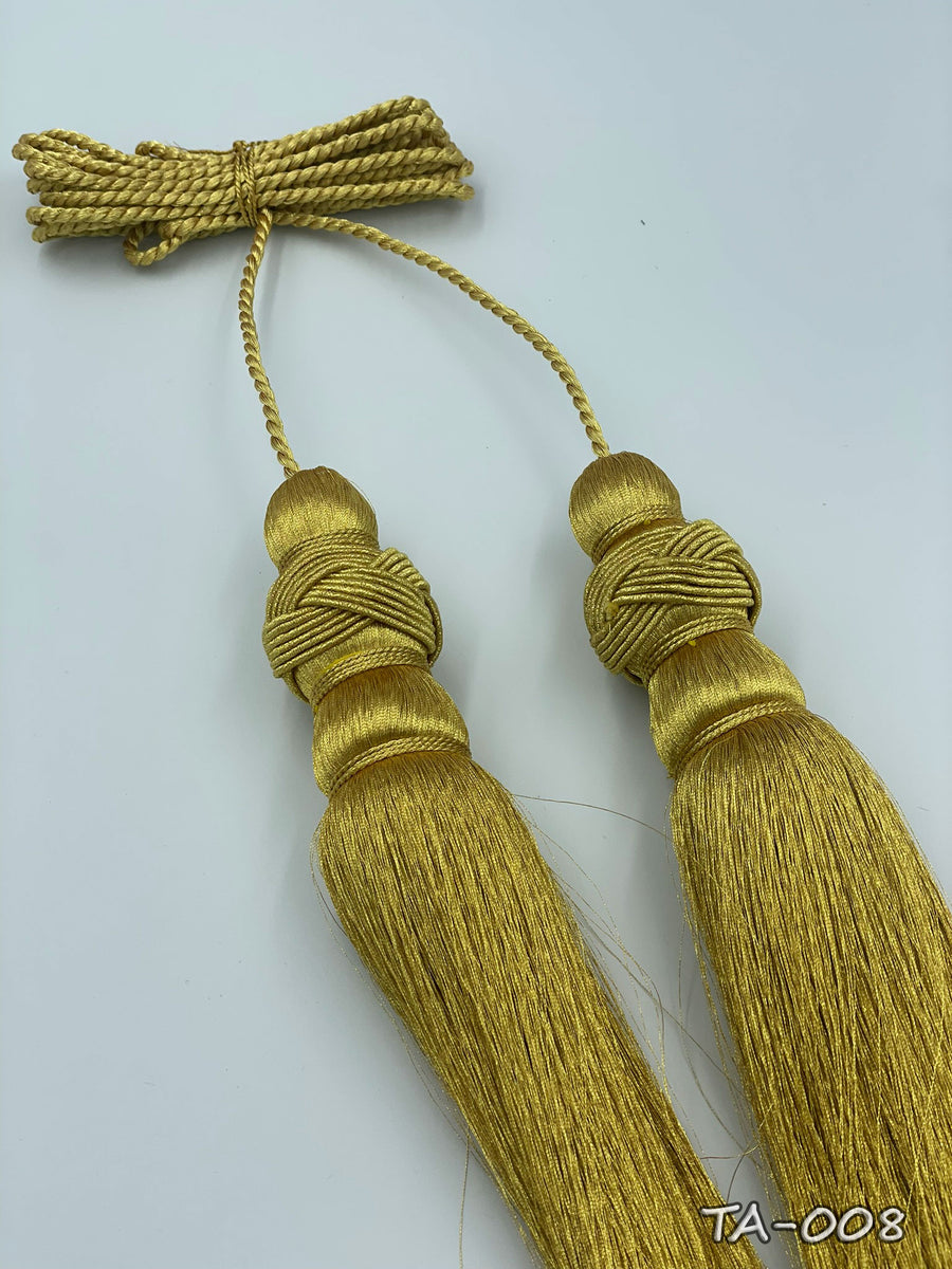 Clerical Double Tassel with cord (TA-008) –Liturgical Fabrics